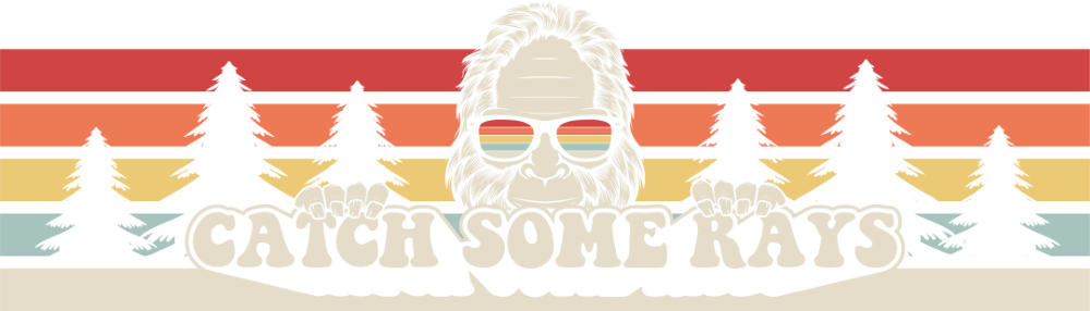 Catch Some Rays | Vintage Retro T-Shirts For Men And Women